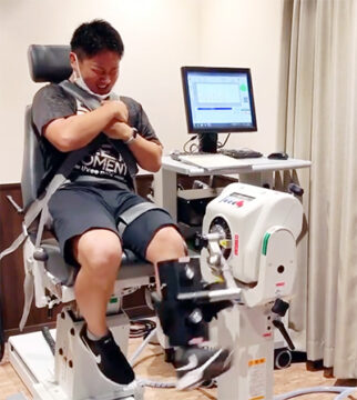 筋力測定(BIODEX) 横浜たまプラーザ 運動器スポーツクリニック